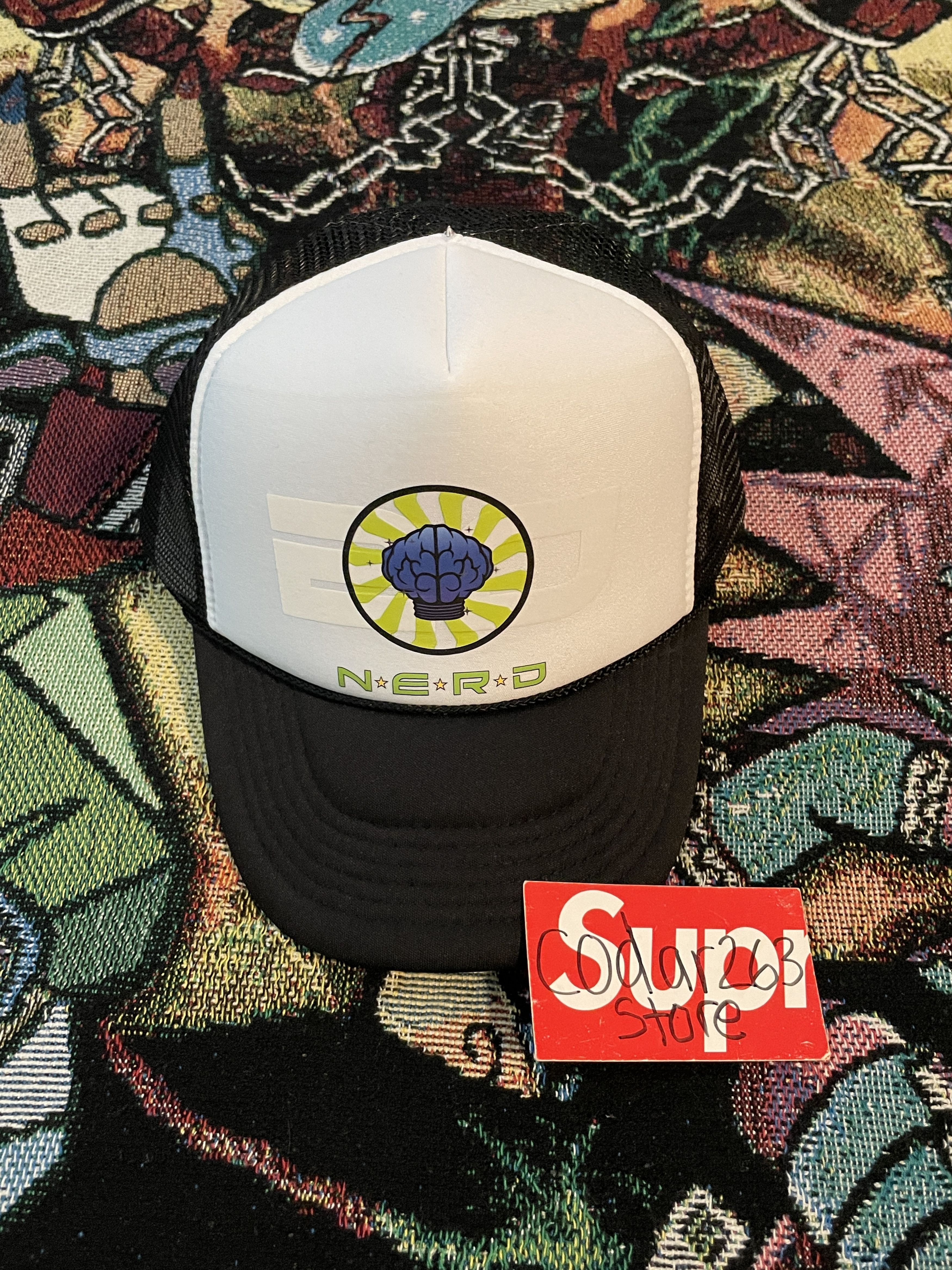 Pharrell × Vintage NERD Vintage Trucker Hat Merch N.E.R.D. Pharrell ...