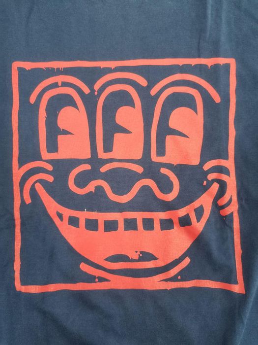 Uniqlo KEITH HARING L/S 3 eyes Monster Pop art 80s street Art | Grailed