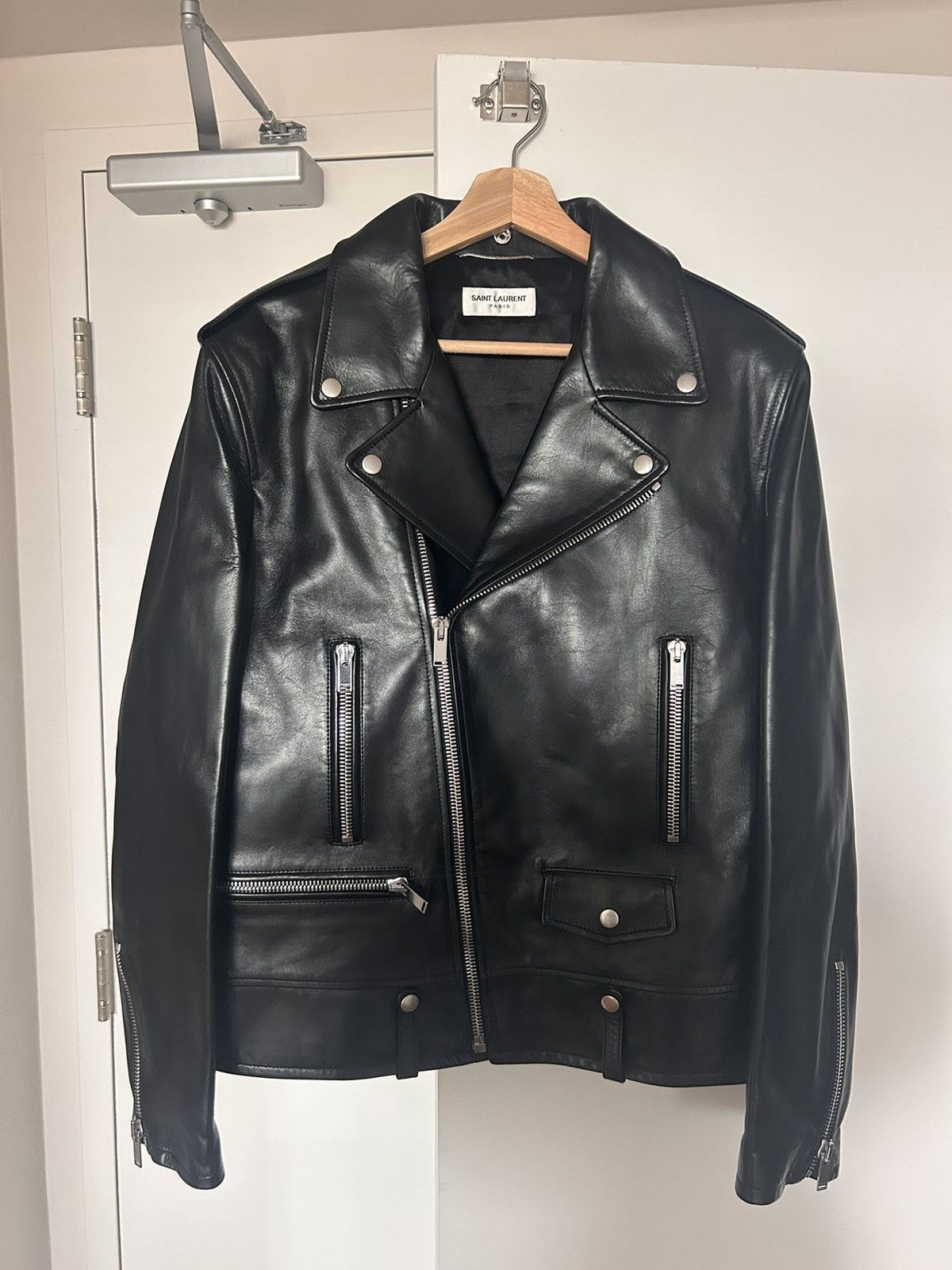 Yves Saint Laurent Saint Laurent L01 Leather Jacket | Grailed