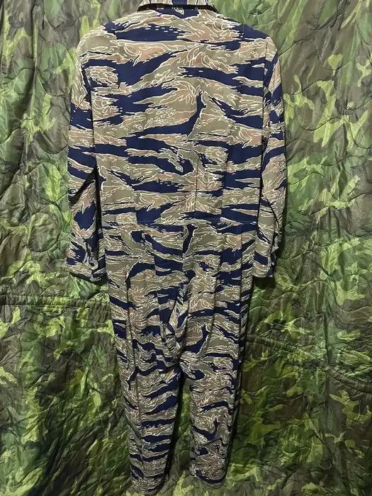 Vintage Gold Tiger Stripe K2B Flight Suit US Medium/Asian Large | Grailed