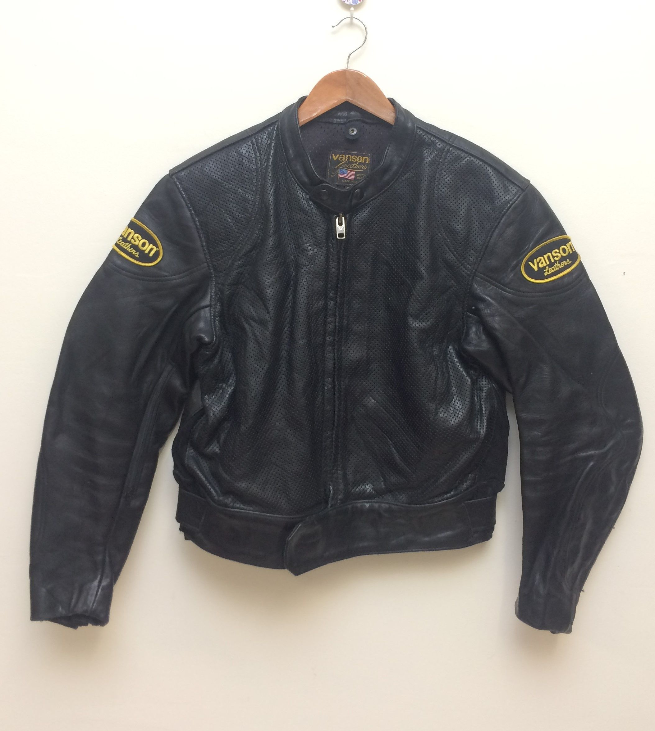 Vanson Leathers Genuine Vanson Leathers Motorcycle Jacket Grailed