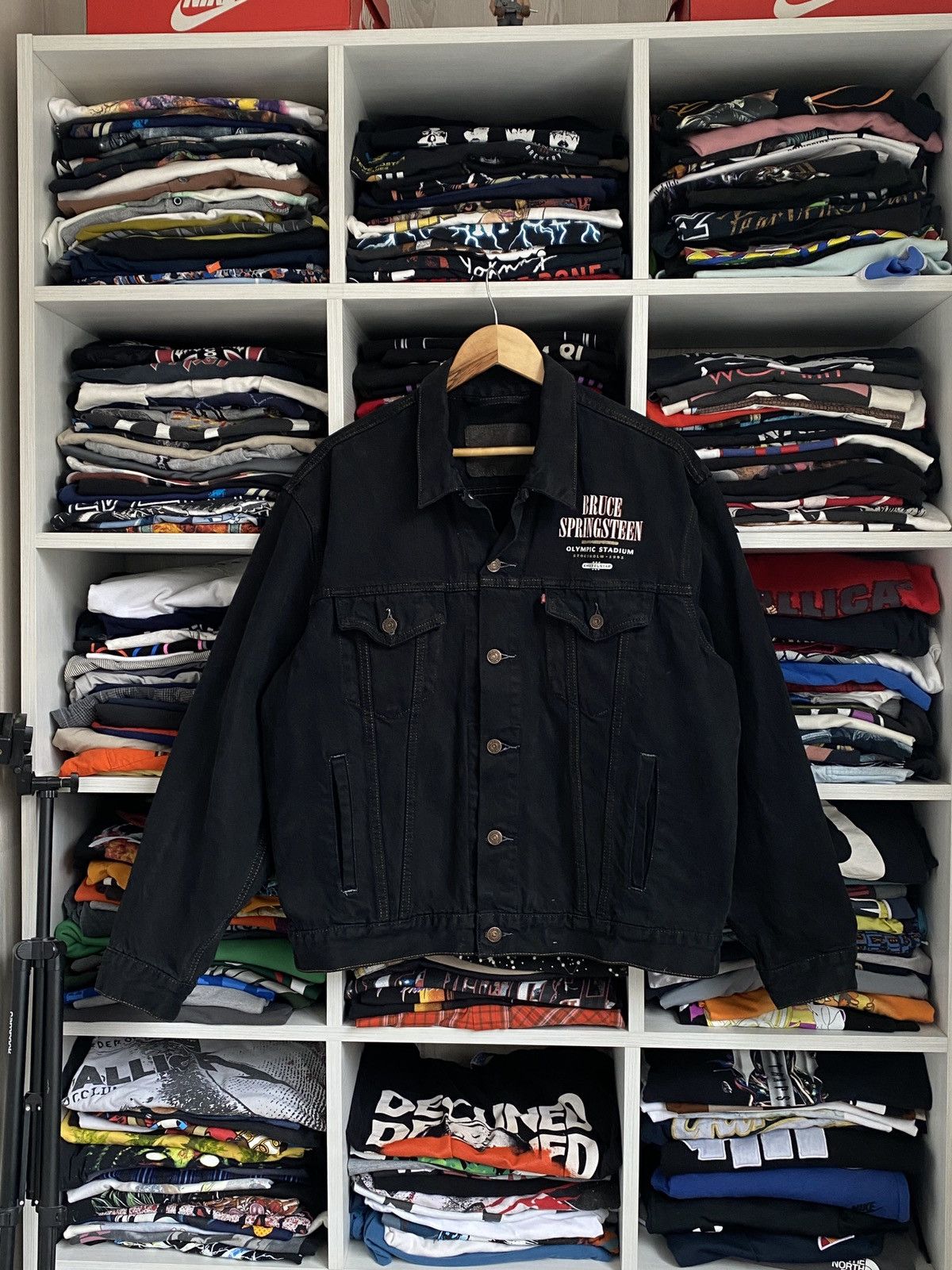 Vintage Levis x Bruce Springsteen 1993 vintage denim jacket | Grailed