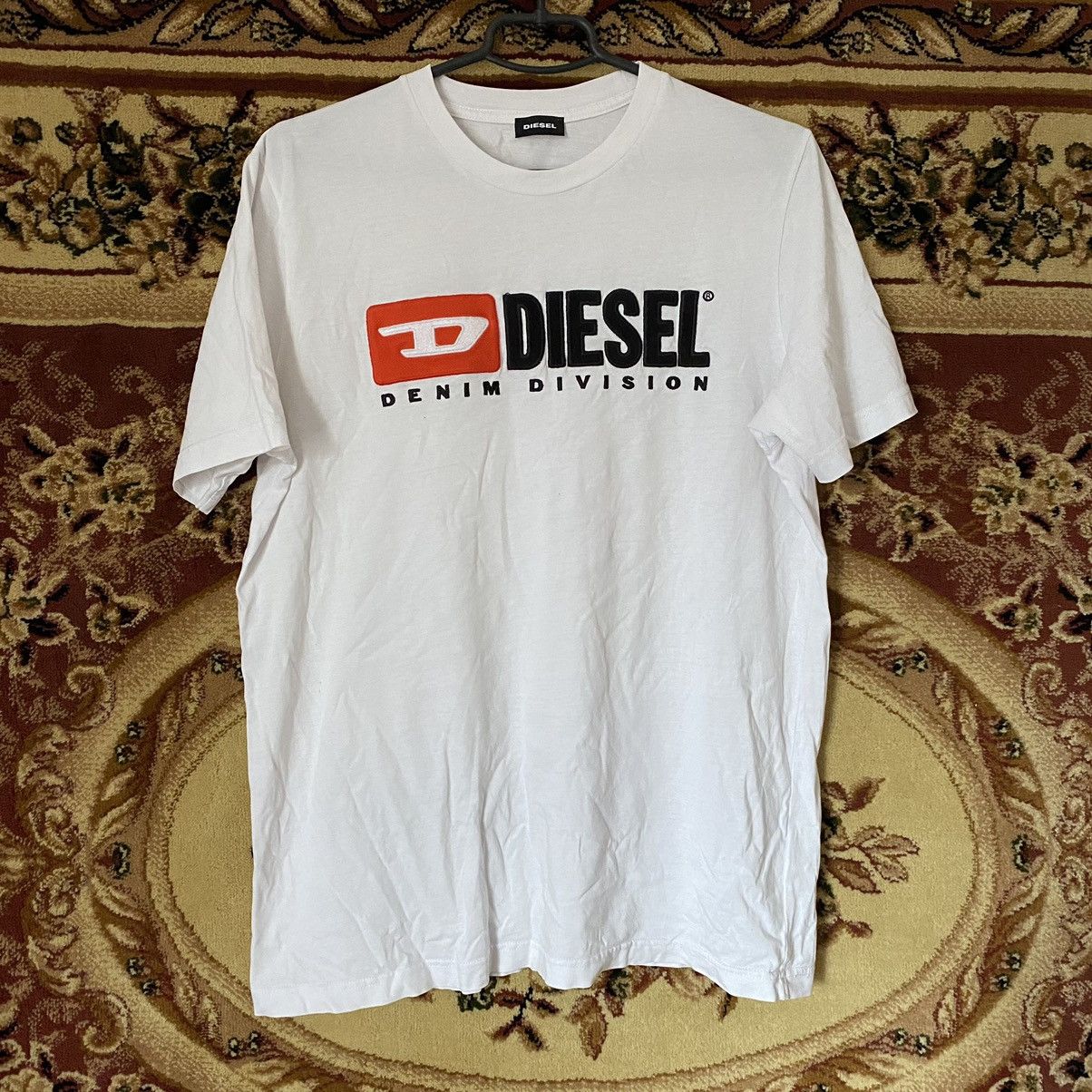 Diesel × Streetwear × Vintage Rare T-Shirt Diesel Big Logo. Y2K style ...
