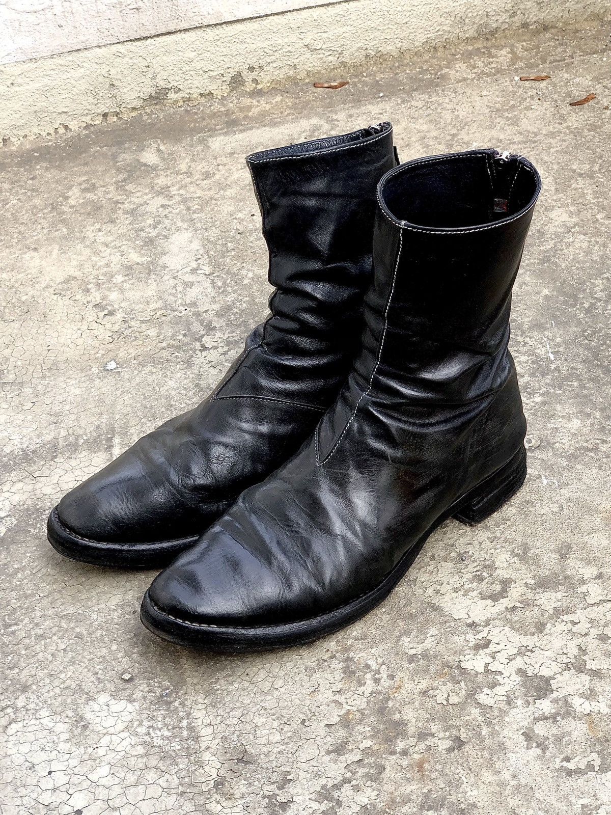 Carol Christian Poell CCP Tornado Boots | Grailed