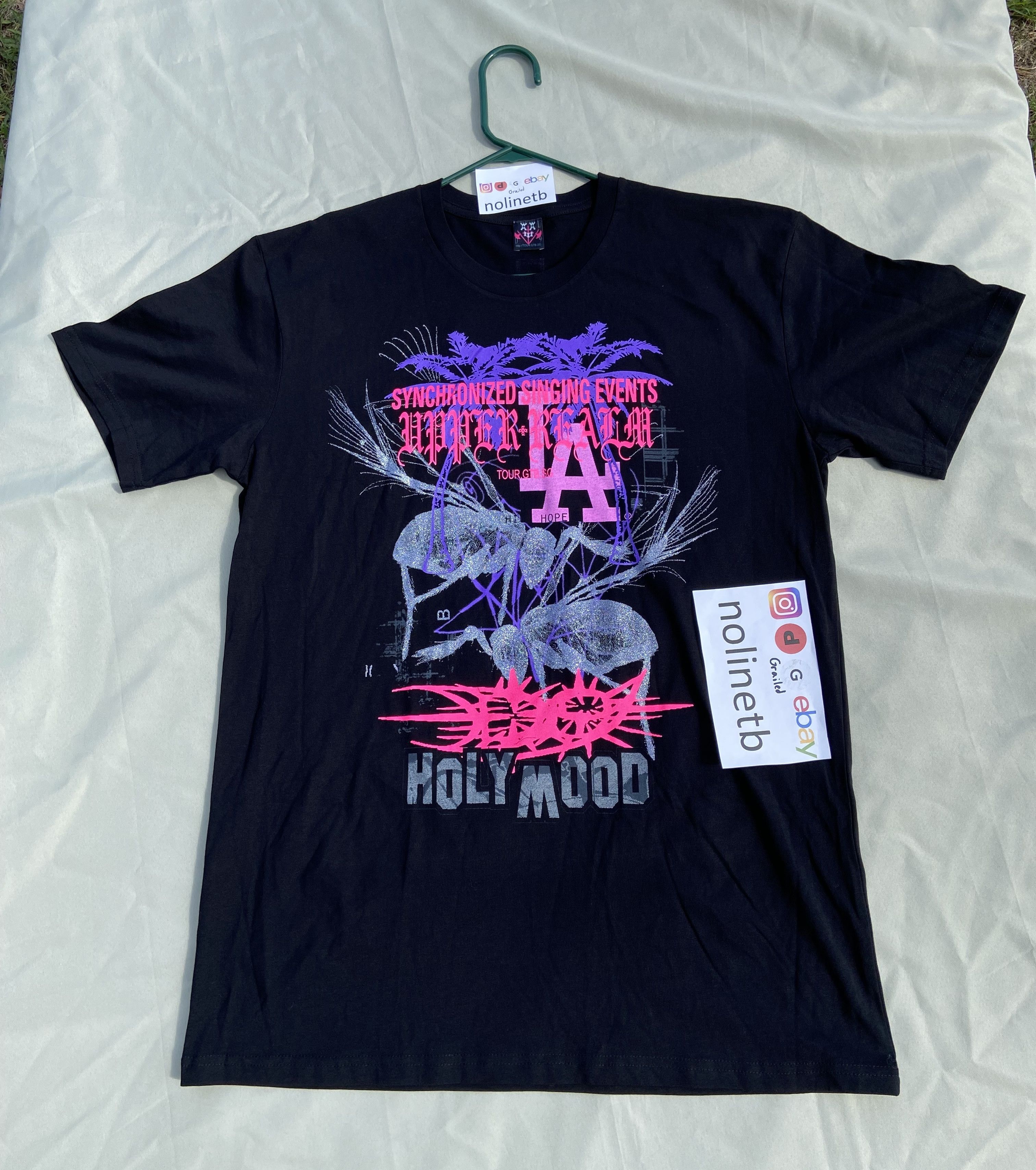 Drain Gang × Sad Boys Drain Gang D9 LA t-shirt (Black) LA Exclusive ...