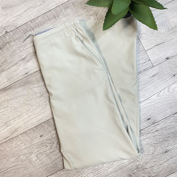 Nike NIKE Y2K DRILL BAGGY BEIGE GOLF PANTS | Grailed
