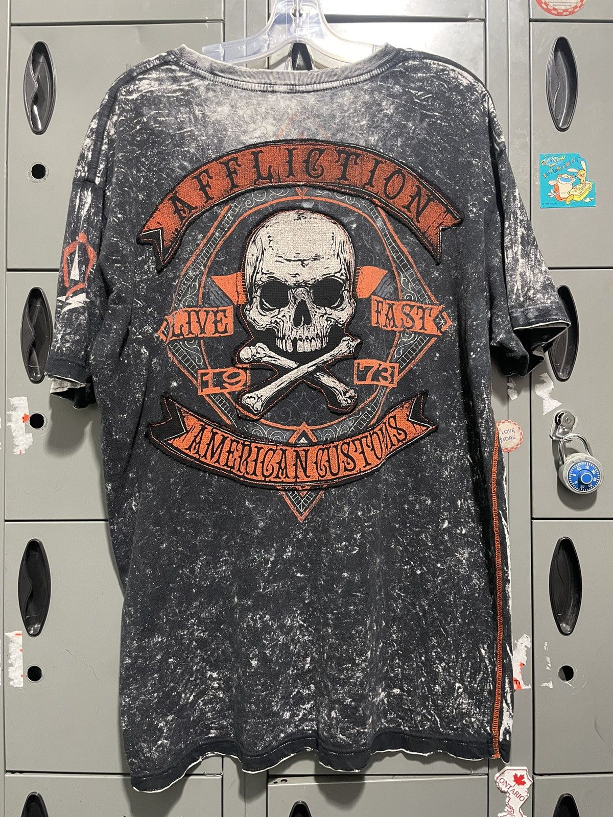 Affliction × Streetwear × Vintage AFFLICTION live fast American customs ...