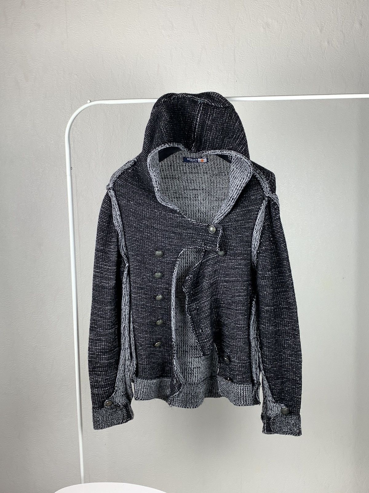 Designer × Vintage Avant Garde Sweater Ripped Torn Sweater Knit ...