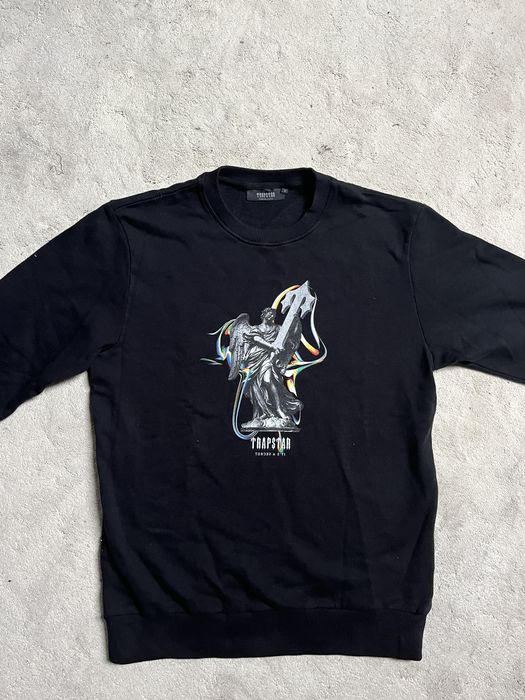 Trapstar London Crewneck Trapstar Protecting Angel | Grailed