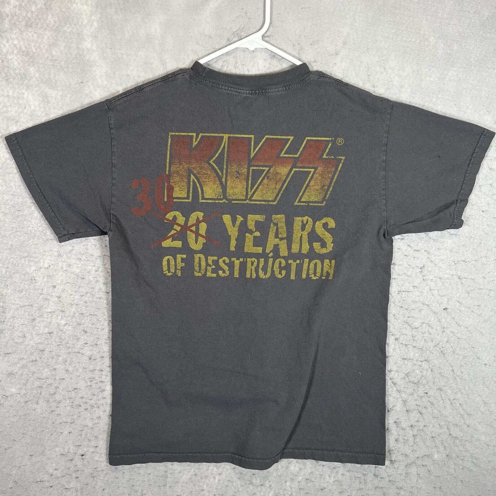 Vintage A1 Kiss Destroyer 30 Years Of Destruction Band Tour T-Shirt ...