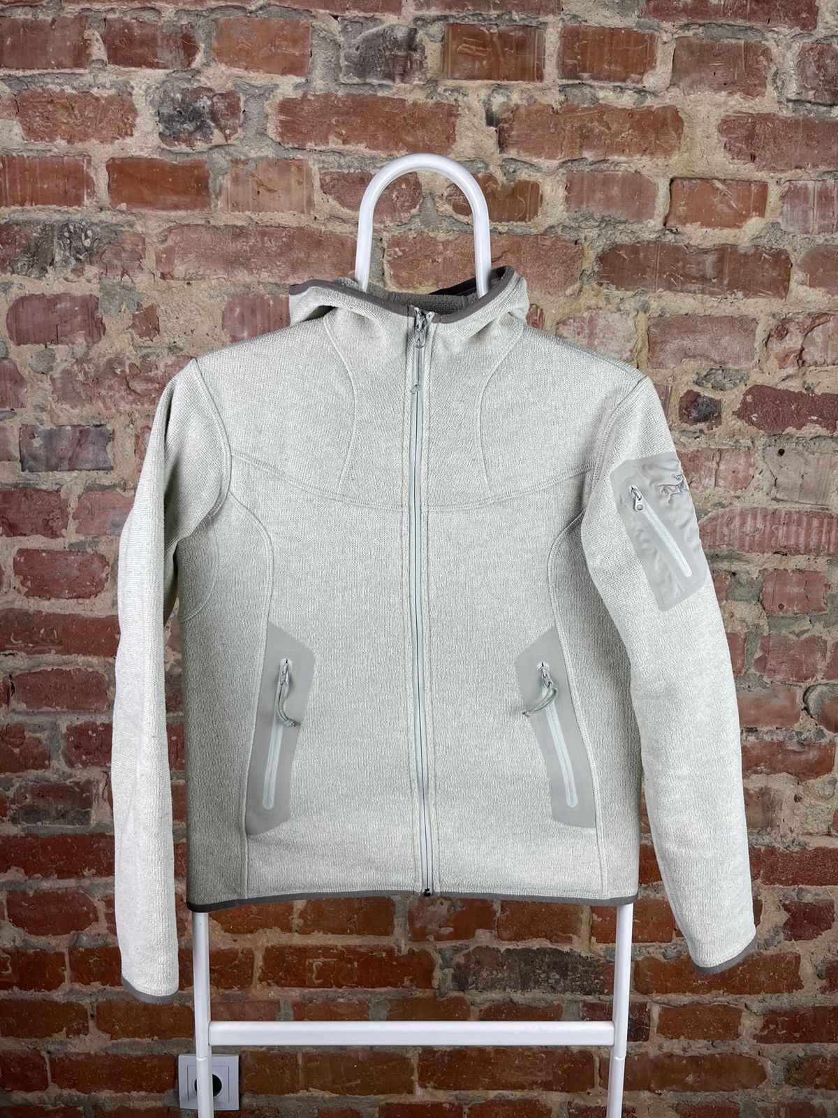 Arc'teryx × Streetwear Arcteryx Hooded Zip Up Fleece Sweater Ladies ...