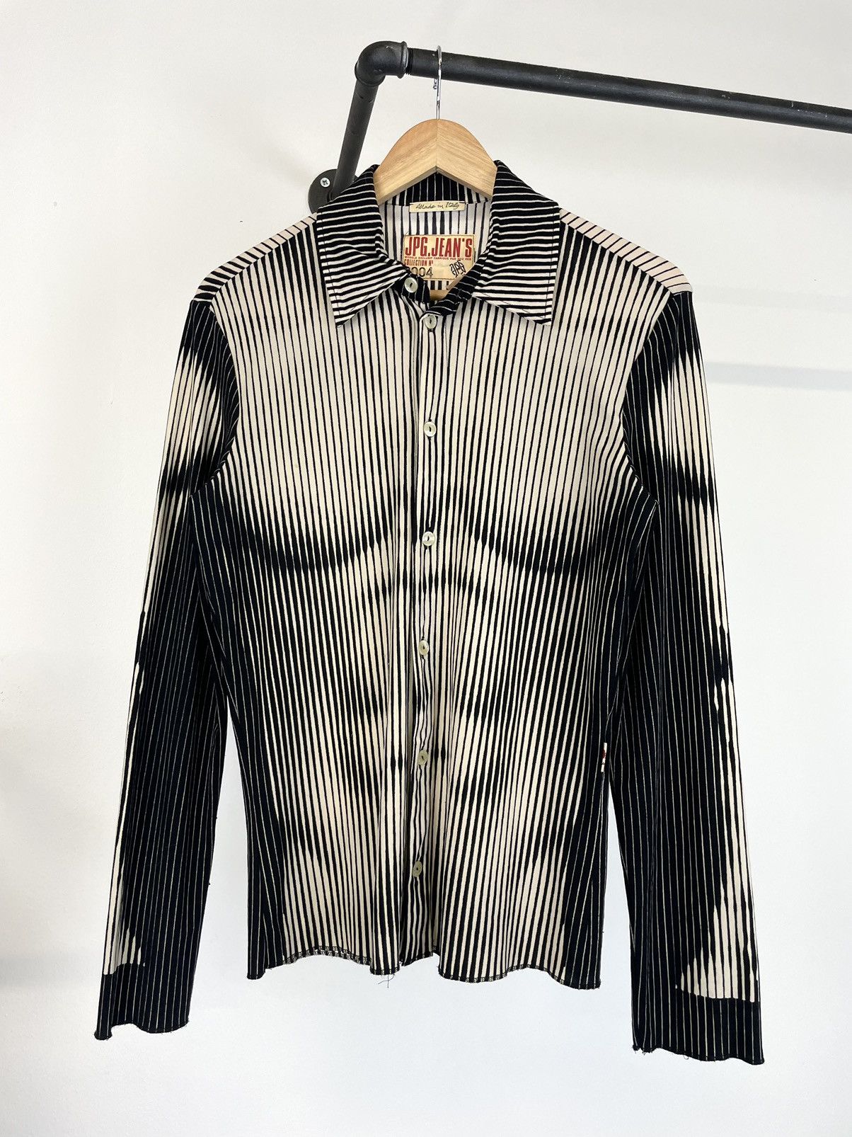 Jean Paul Gaultier 1996 Gaultier Muscle Op Art torso trompe l’oeil ...