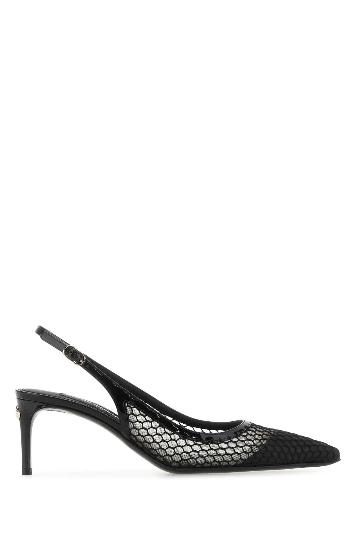 Dolce & Gabbana Black Mesh Pumps | Grailed