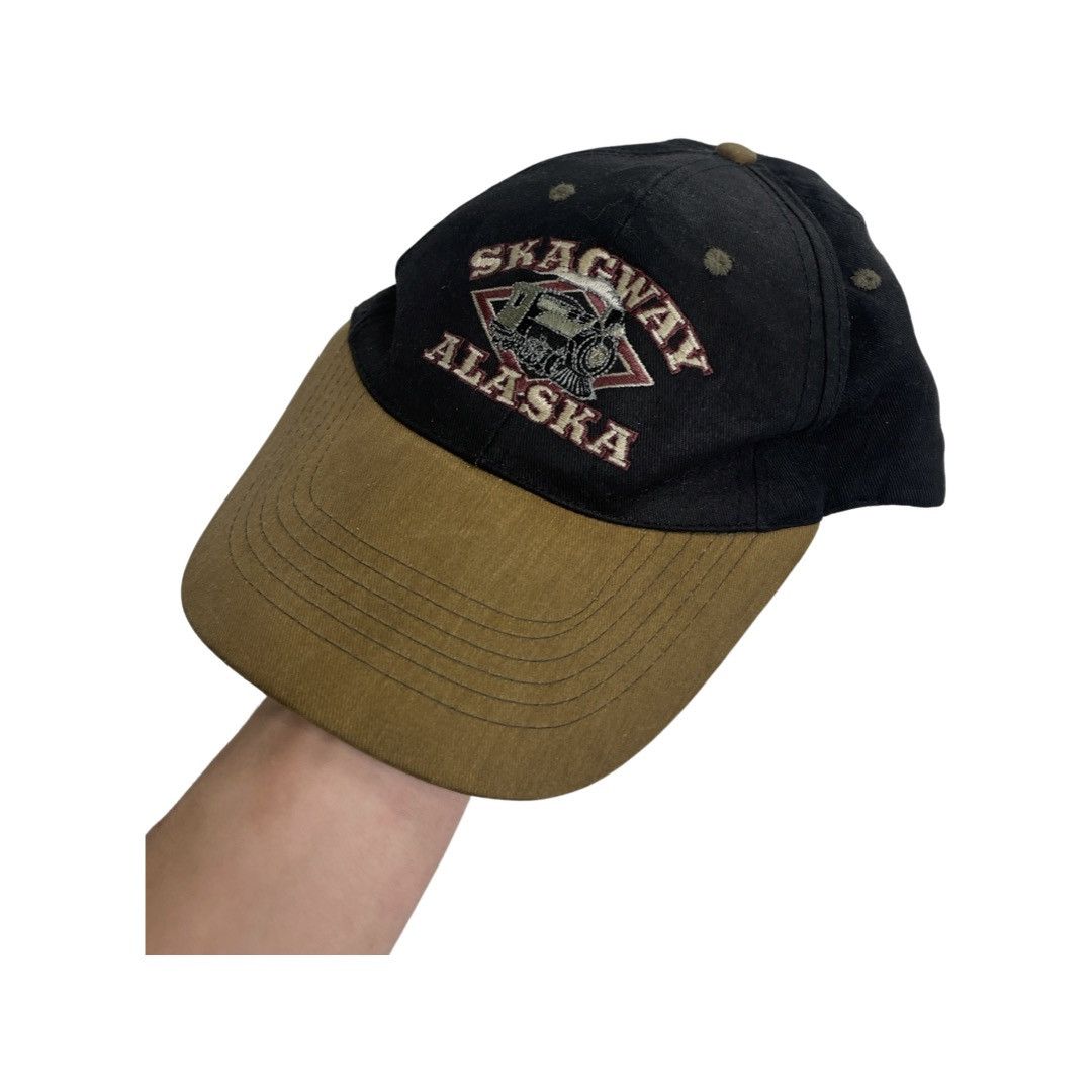 Vintage Vintage Skagway Alaska Embroidered Train Dad Hat | Grailed