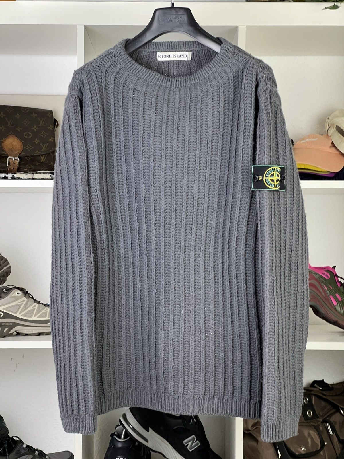 Stone Island VERY RARE Vintage 90’s Knitwear Stone Island sweater | Grailed