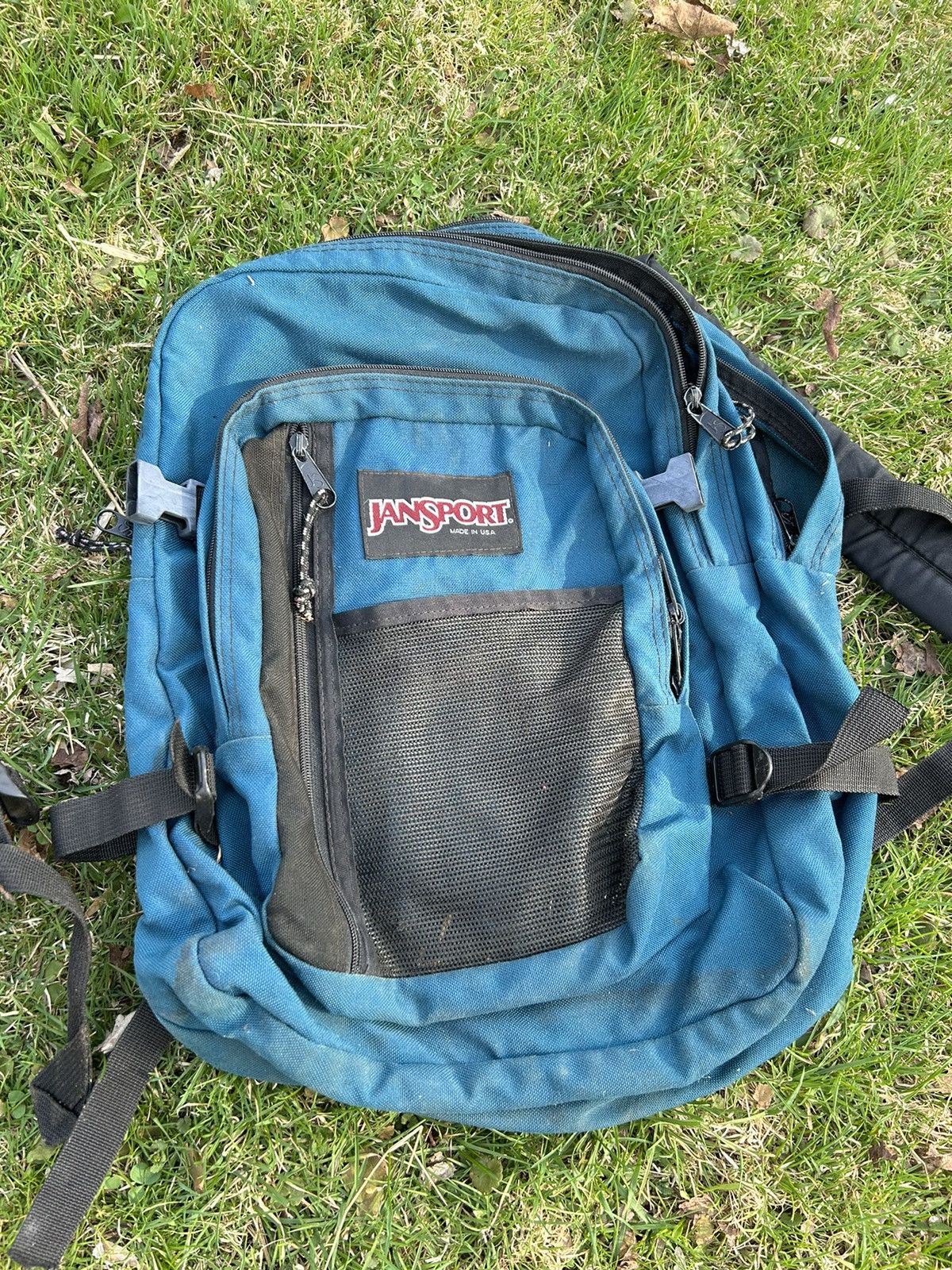 Jansport × Streetwear × Vintage JanSport Backpack | Hiking Daypack Teal ...