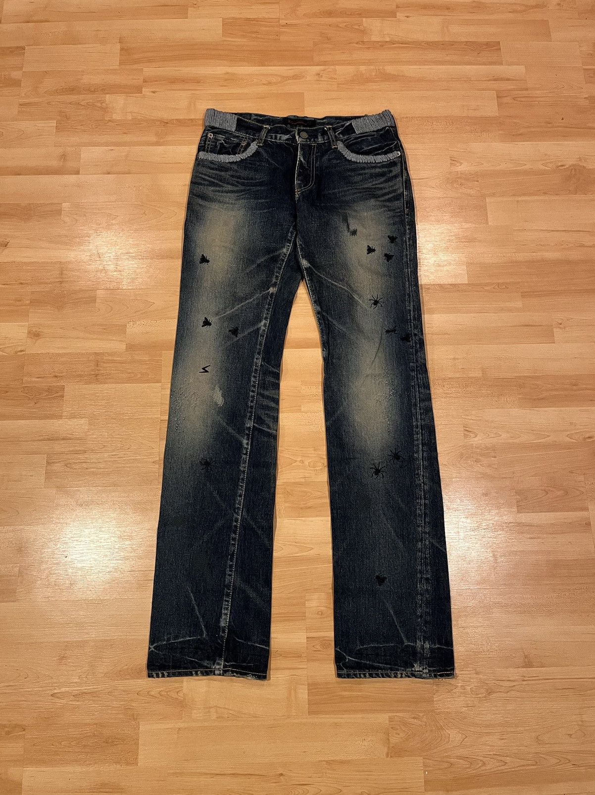 Undercover aw06 Guru Guru BBV Bug/Insect Denim | Grailed