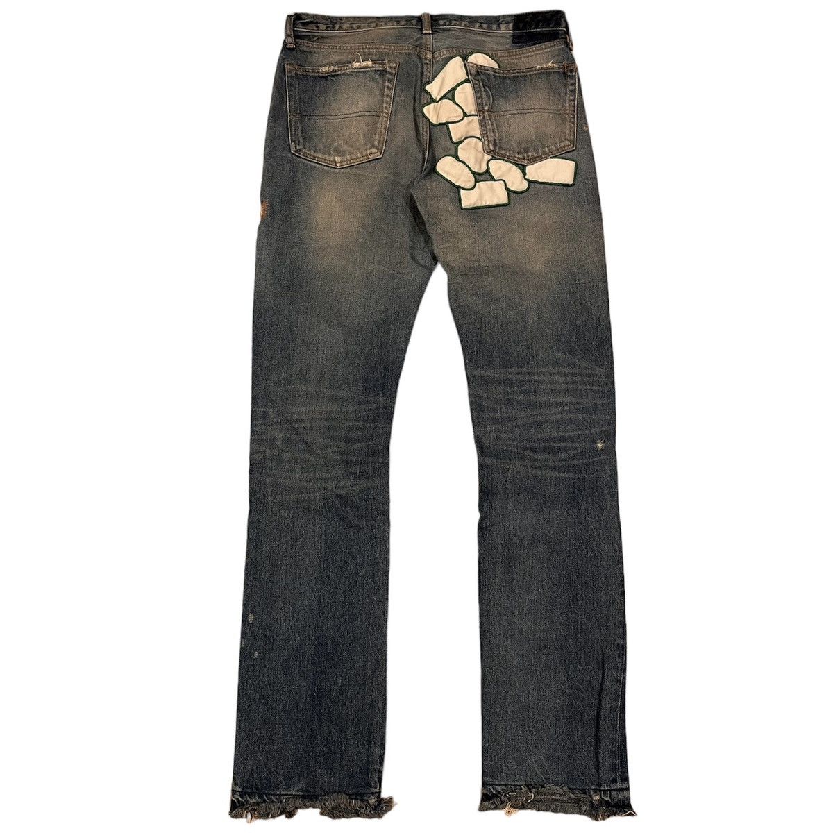 Undercover ss05 But Beautiful Graffiti Patchwork Denim | Grailed