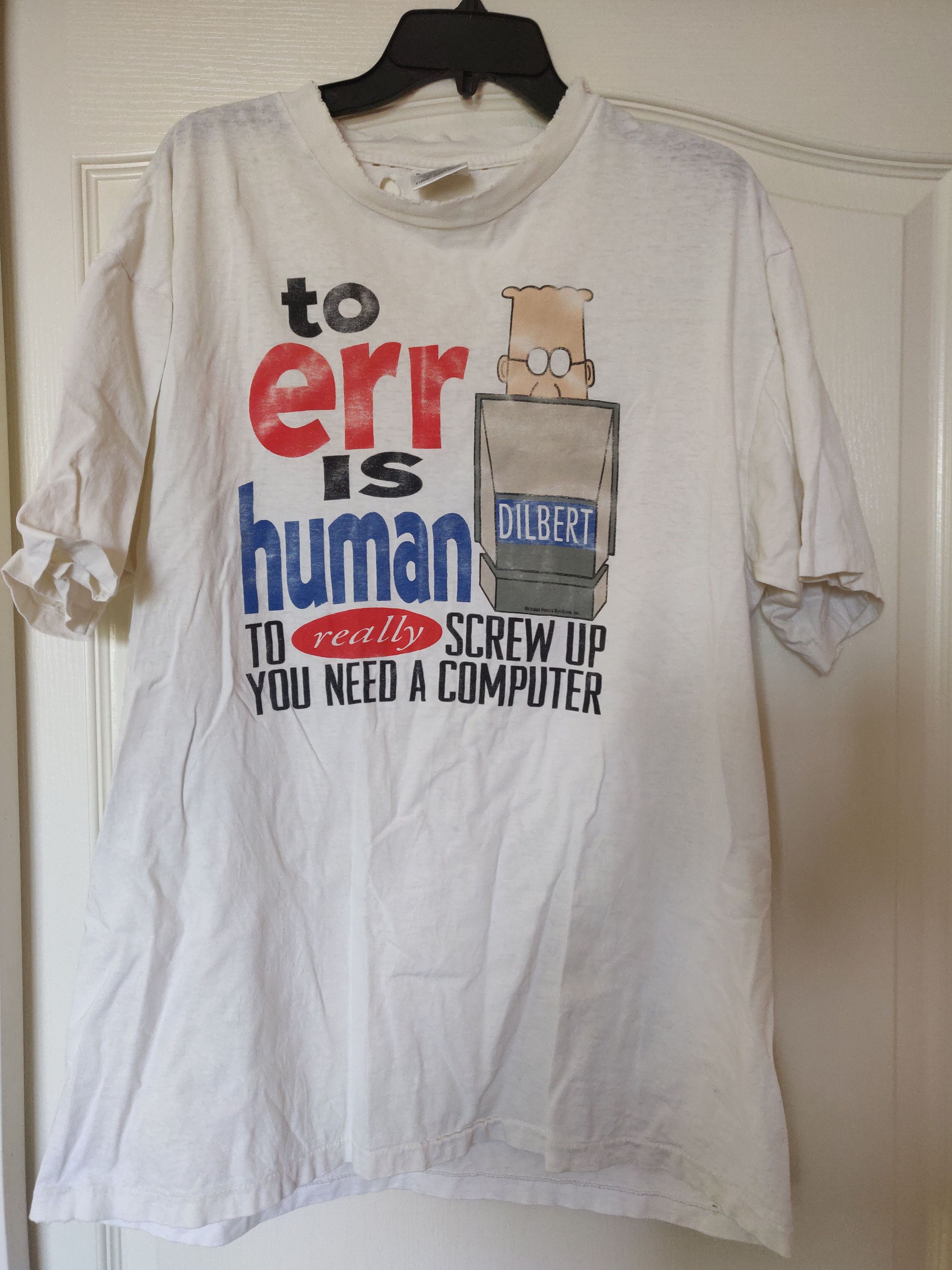 Vintage VINTAGE Dilbert Tee | Grailed