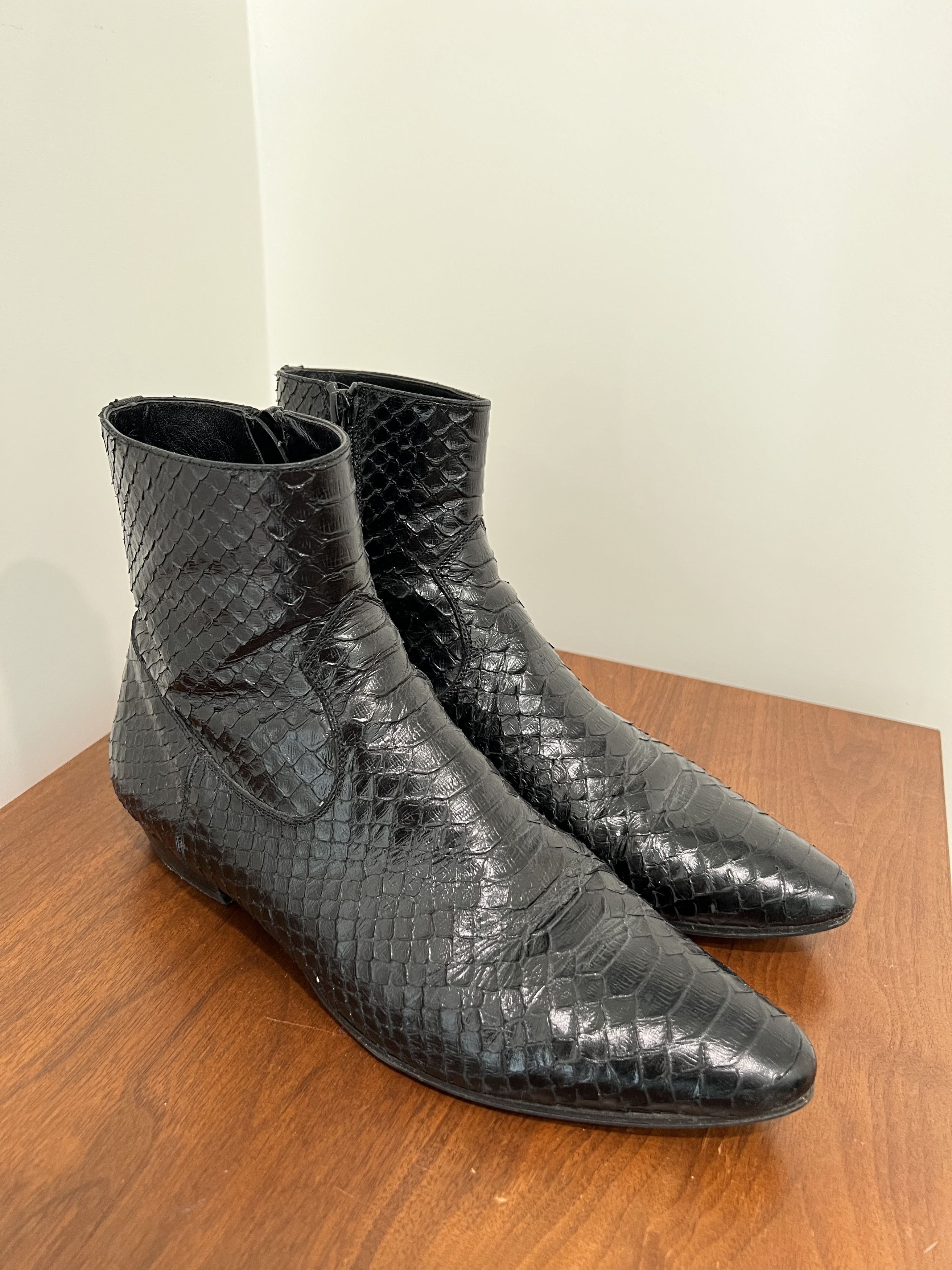 Saint Laurent Paris Saint Laurent Hedi Slimane Python Devon | Grailed