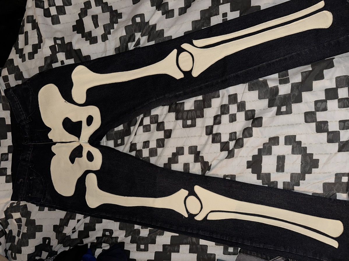 Mnml Mnml Skeleton Jeans Grailed
