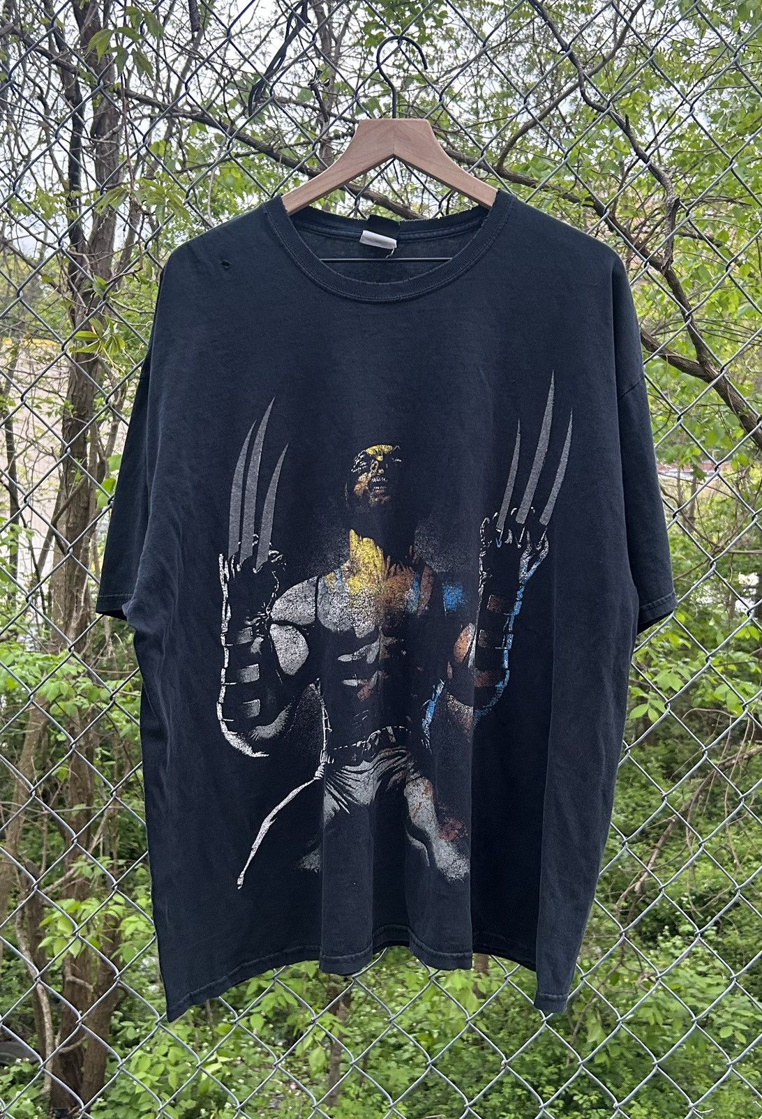 Vintage 2000s Mad Engine MARVEL Wolverine Faded Tee | Grailed