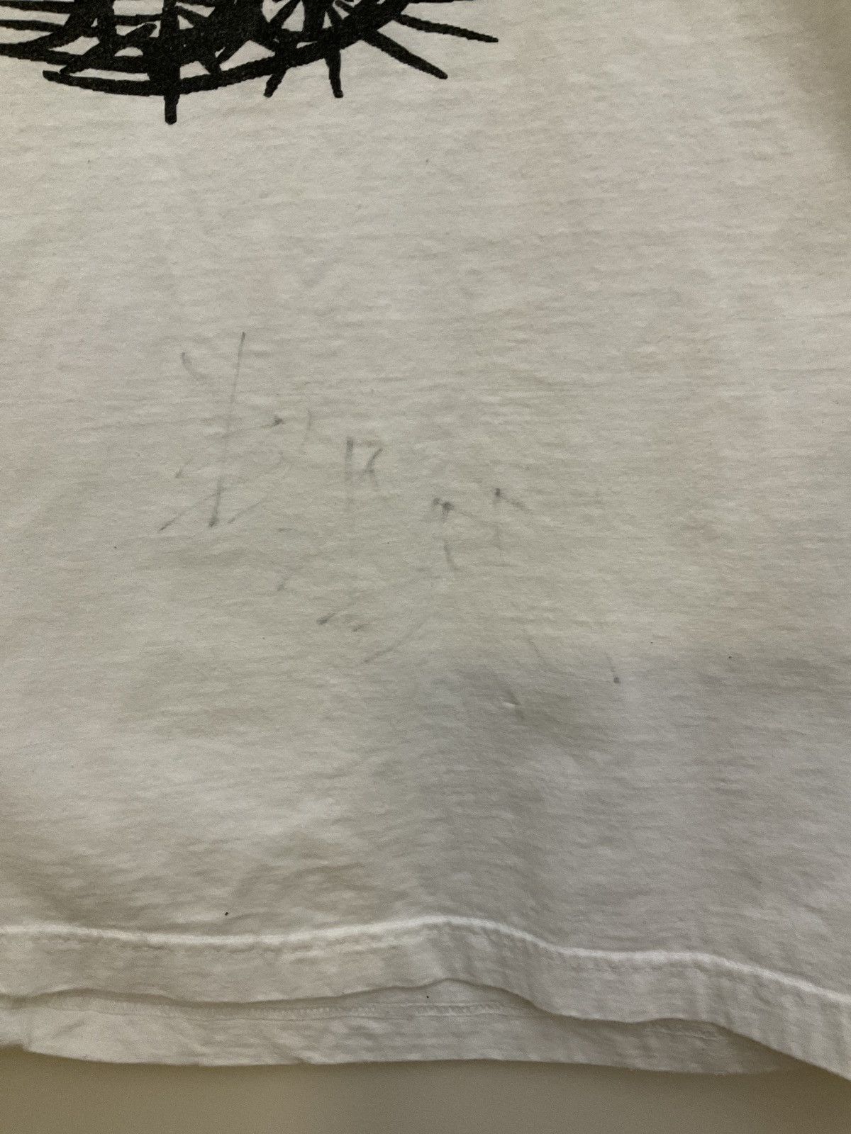 Drain Gang Drain Gang Bladee signed 2022 tour merch tee | Grailed