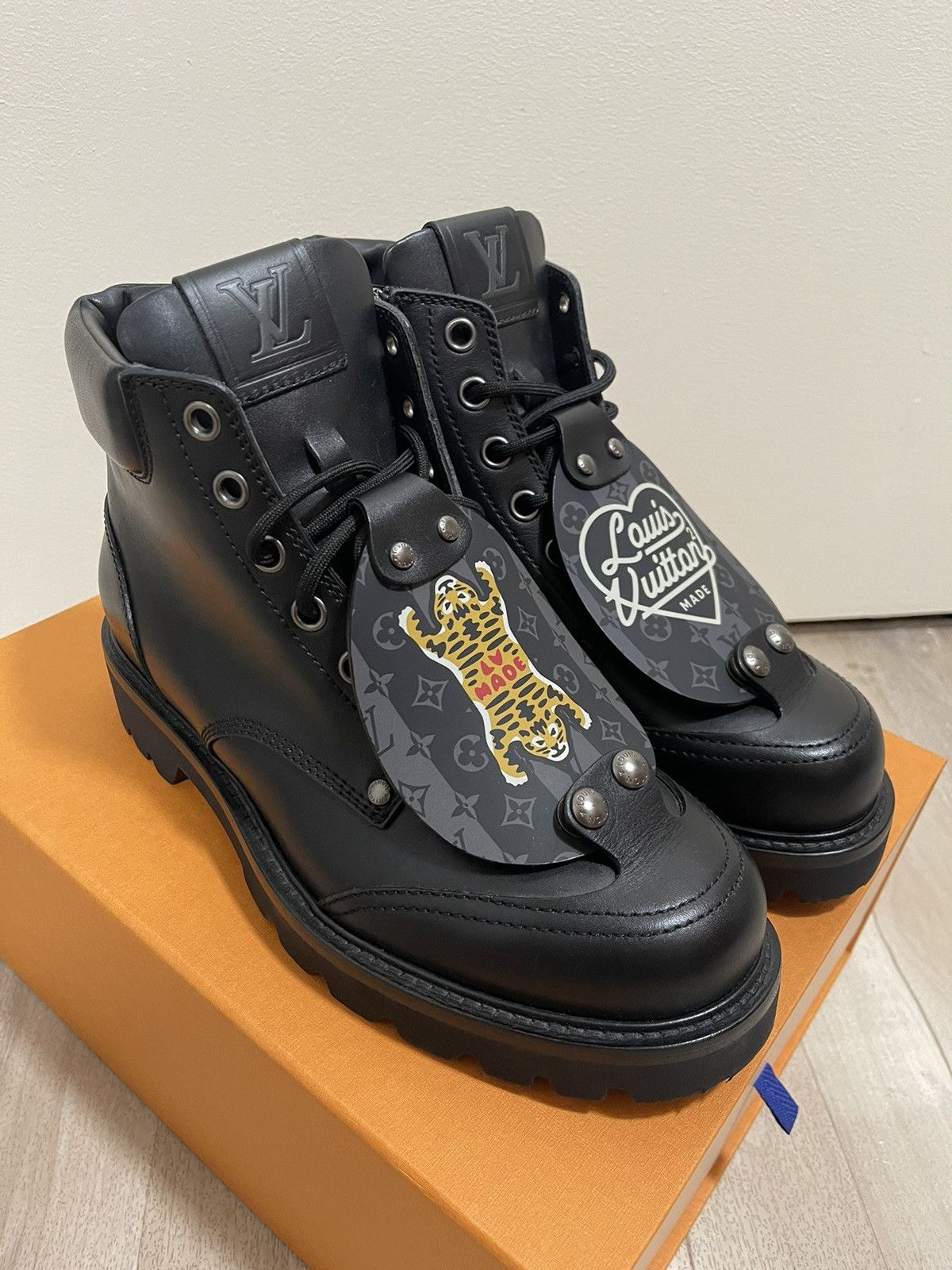 Human Made × Louis Vuitton Louis Vuitton x Human Made Oberkamph Ankle ...