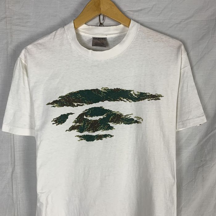 Bape Vintage 90s Bathing Ape ONEITA Tag Tee | Grailed