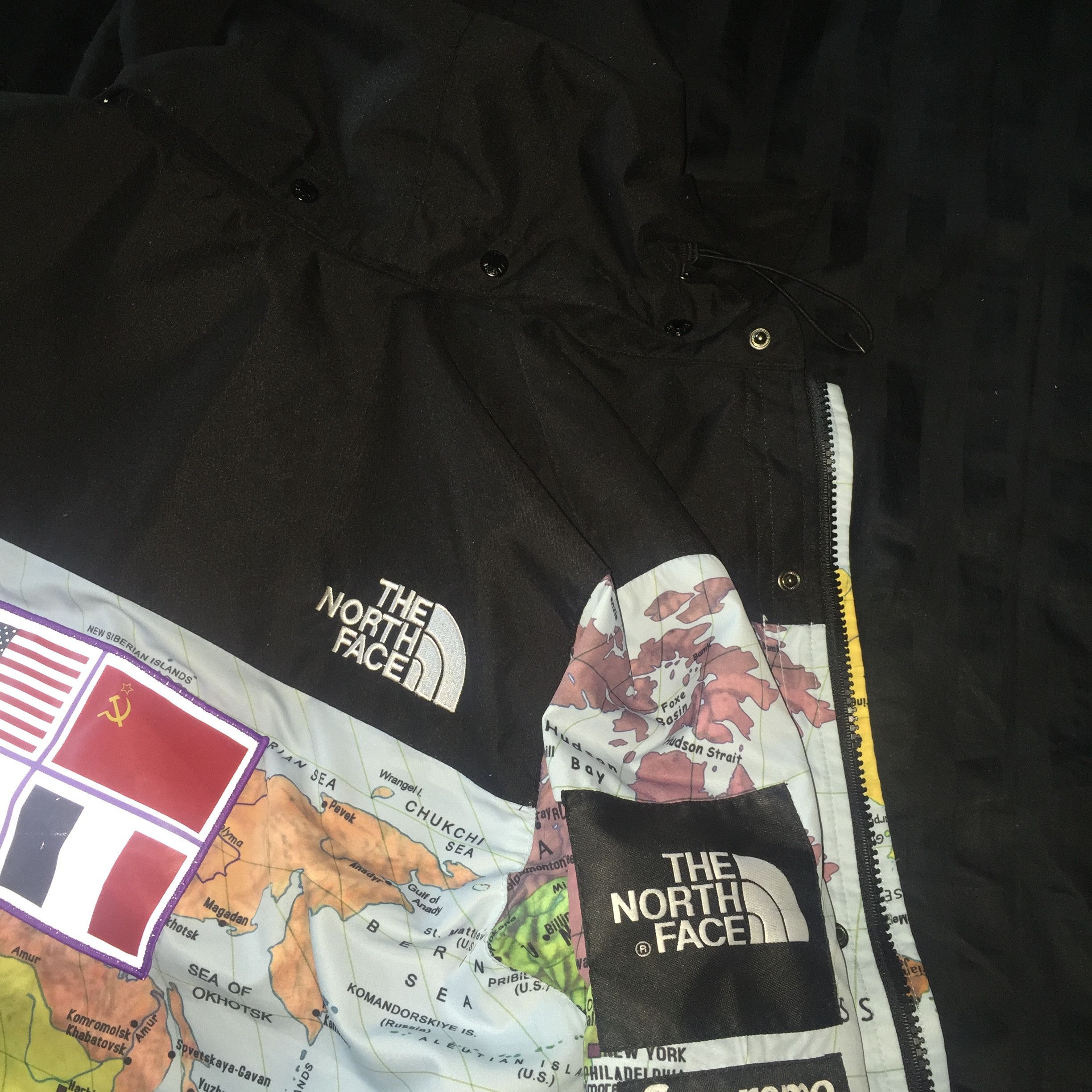 Supreme Map Jacket | Grailed