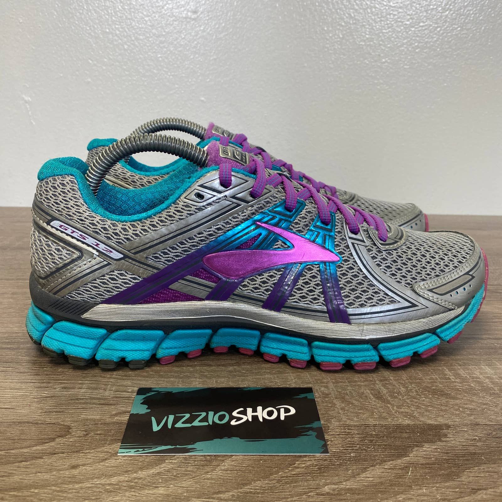 Brooks CARLOS Brooks Adrenaline GTS 17 Women 10 Narrow 1202312A055 ...