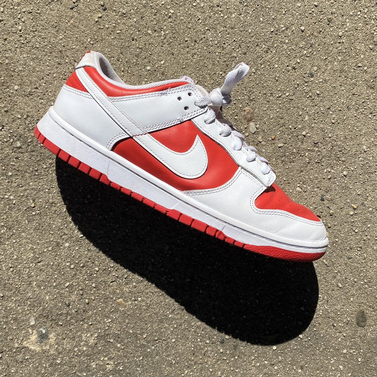 Nike Nike dunk low ‘championship red’ | Grailed