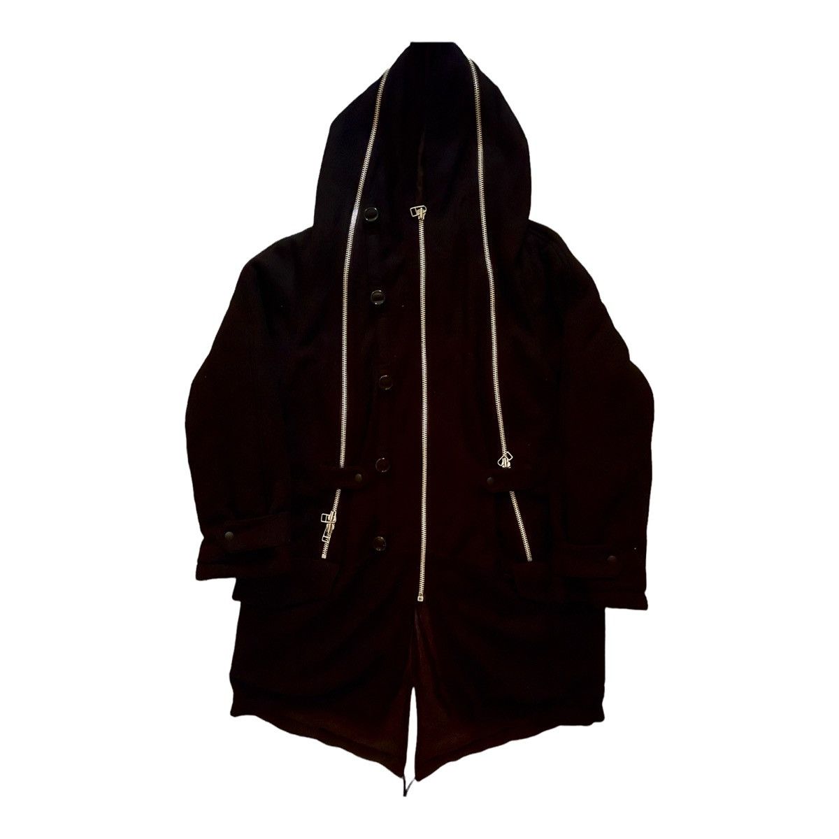 Final Home 90s Final Home Convertible “Alien” Fishtail Parka | Grailed