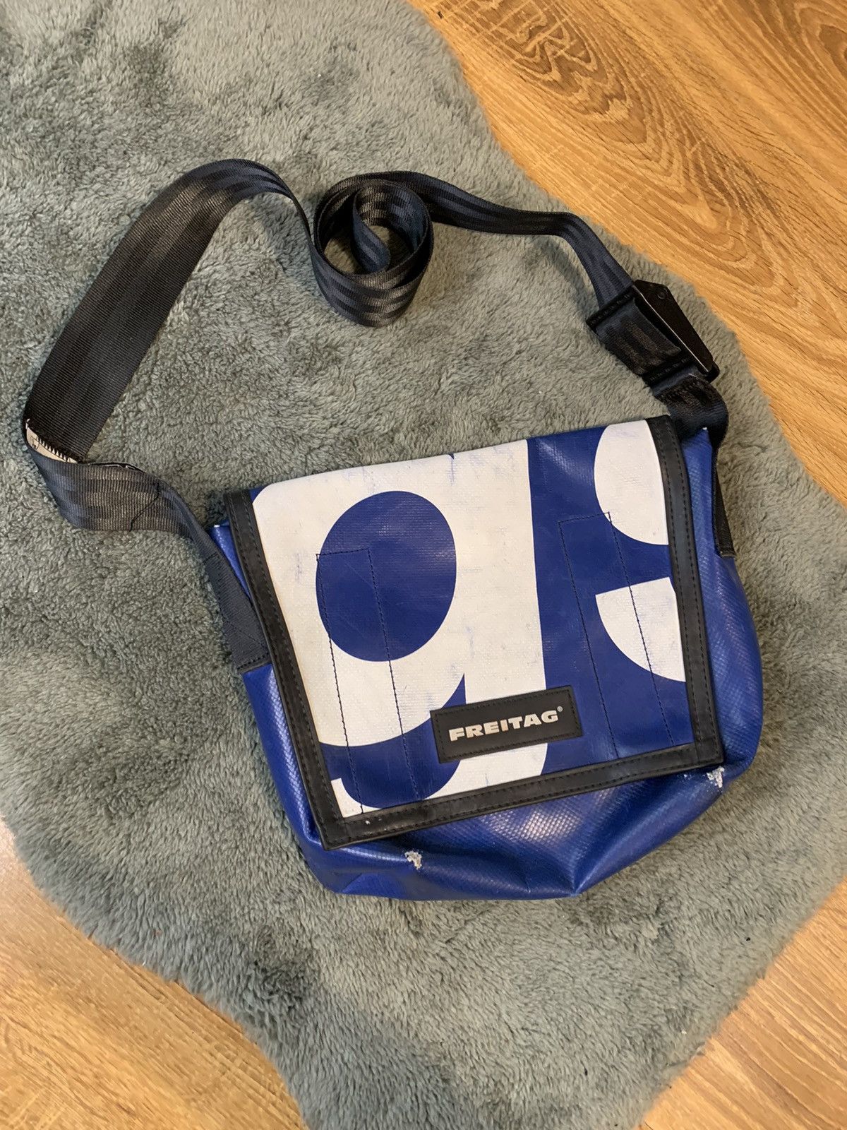 Vintage Freitag Recycle Logo Sling Bag Messenger | Grailed