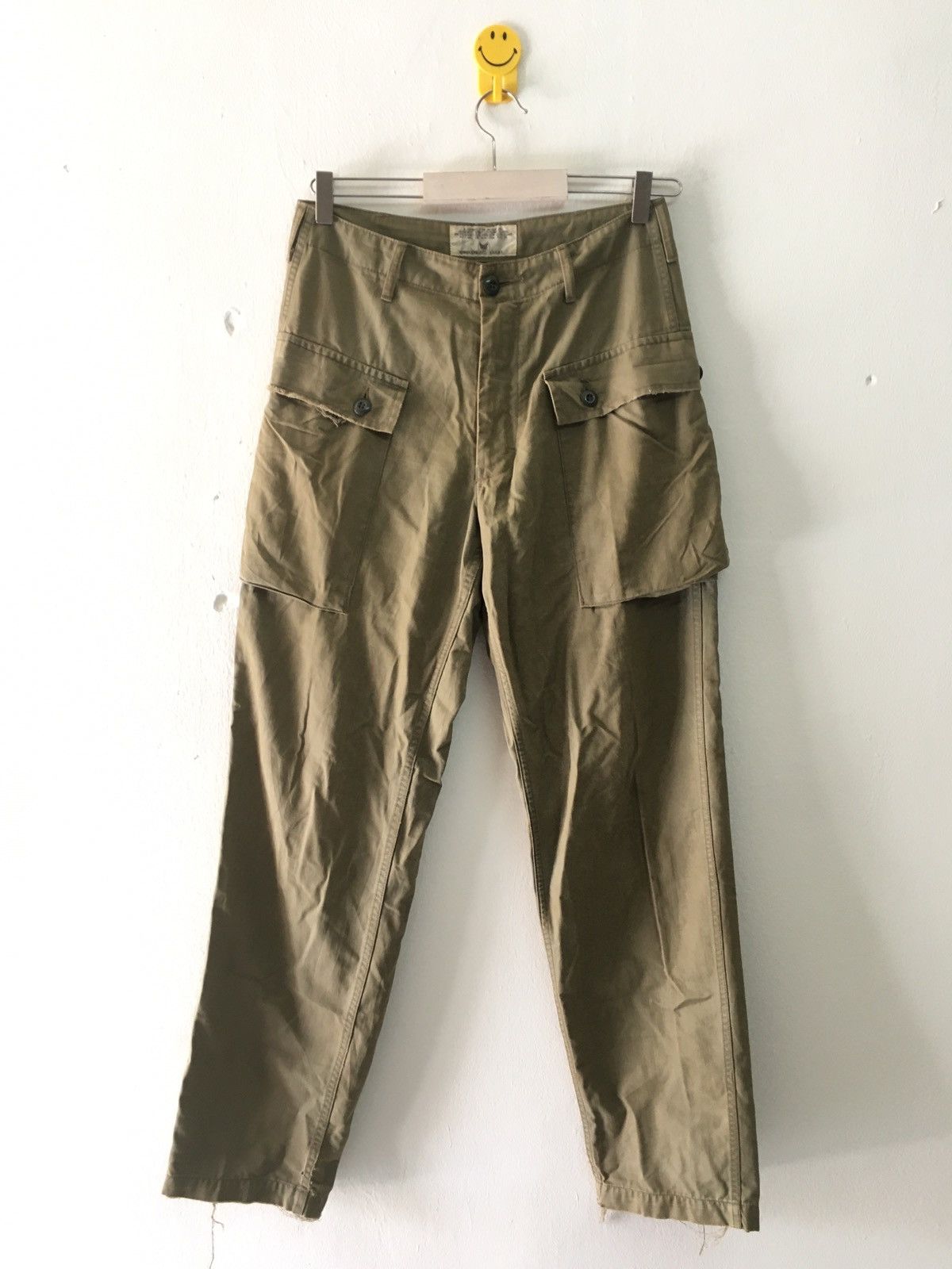 Military Avirex cargo pants military style | Grailed