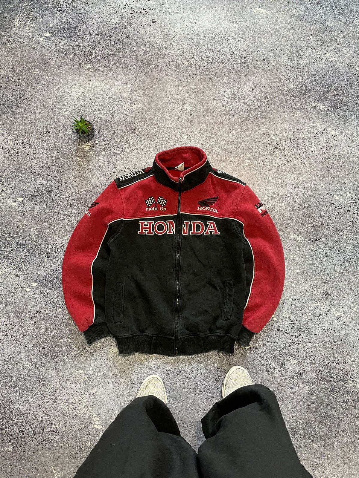 Vintage Vintage Racing Baggy Jacket Honda Moto F1 Formula Uno | Grailed