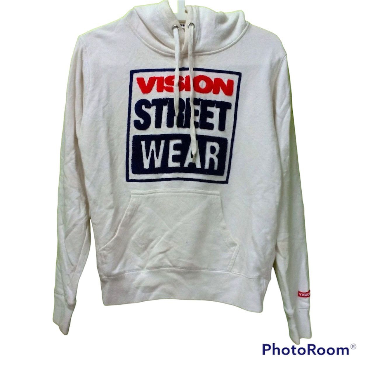 Vision Streetwear BIG LOGO VISION STREETWEAR HOODIE | Grailed