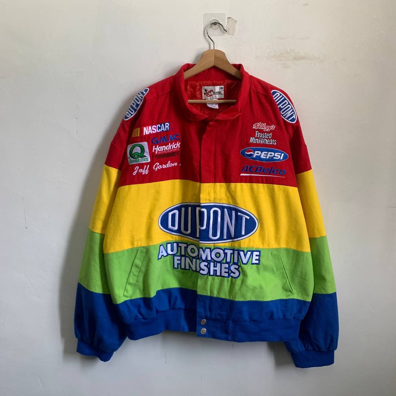 Chase Authentics × NASCAR × Racing jacket DuPont Automotive Finishes ...