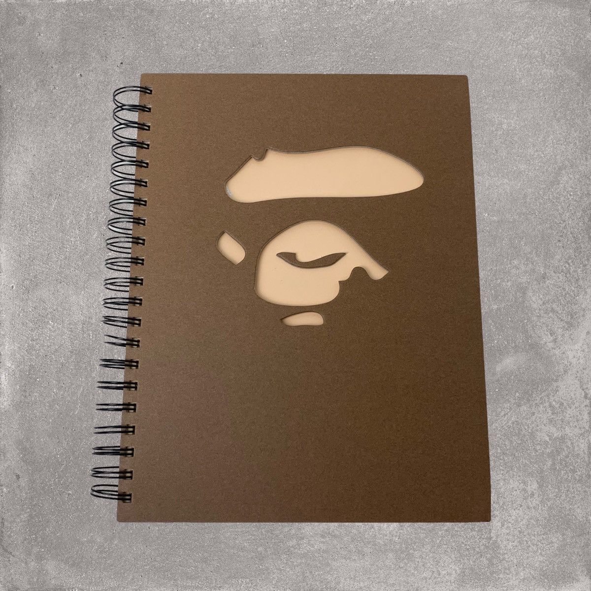 Bape Bape Notebook Paper Book Brown A Bathing Ape 1998 OG | Grailed