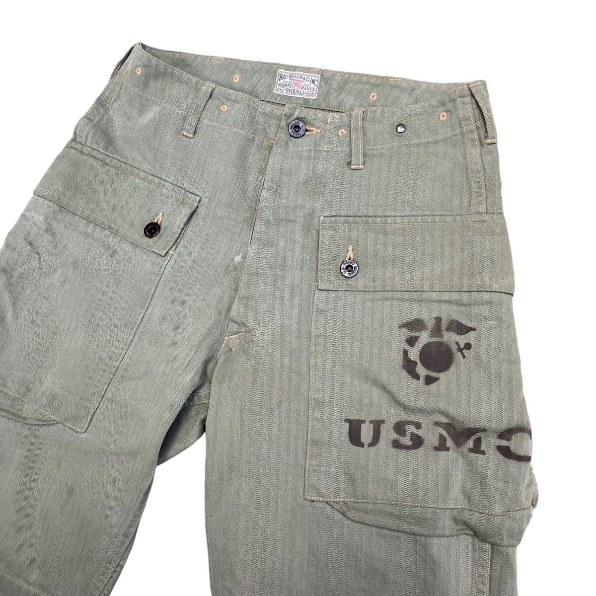 Buzz Rickson's Buzz Ricksons USMC P44 HBT Monkey Shorts | Grailed