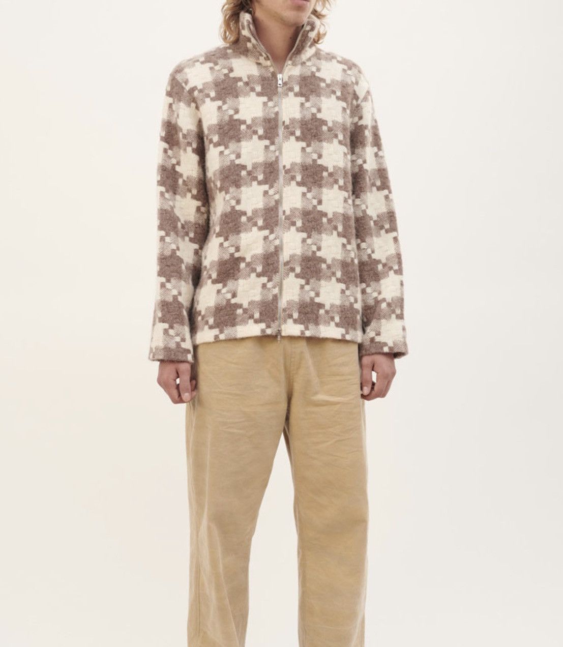 Our Legacy Our Legacy Wool Check Funnel Jacket | Grailed