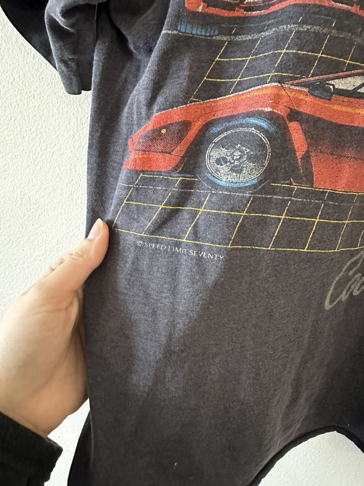 Vintage VTG 87 Lamborghini Countach Graphic T-Shirt Single Stitch | Grailed