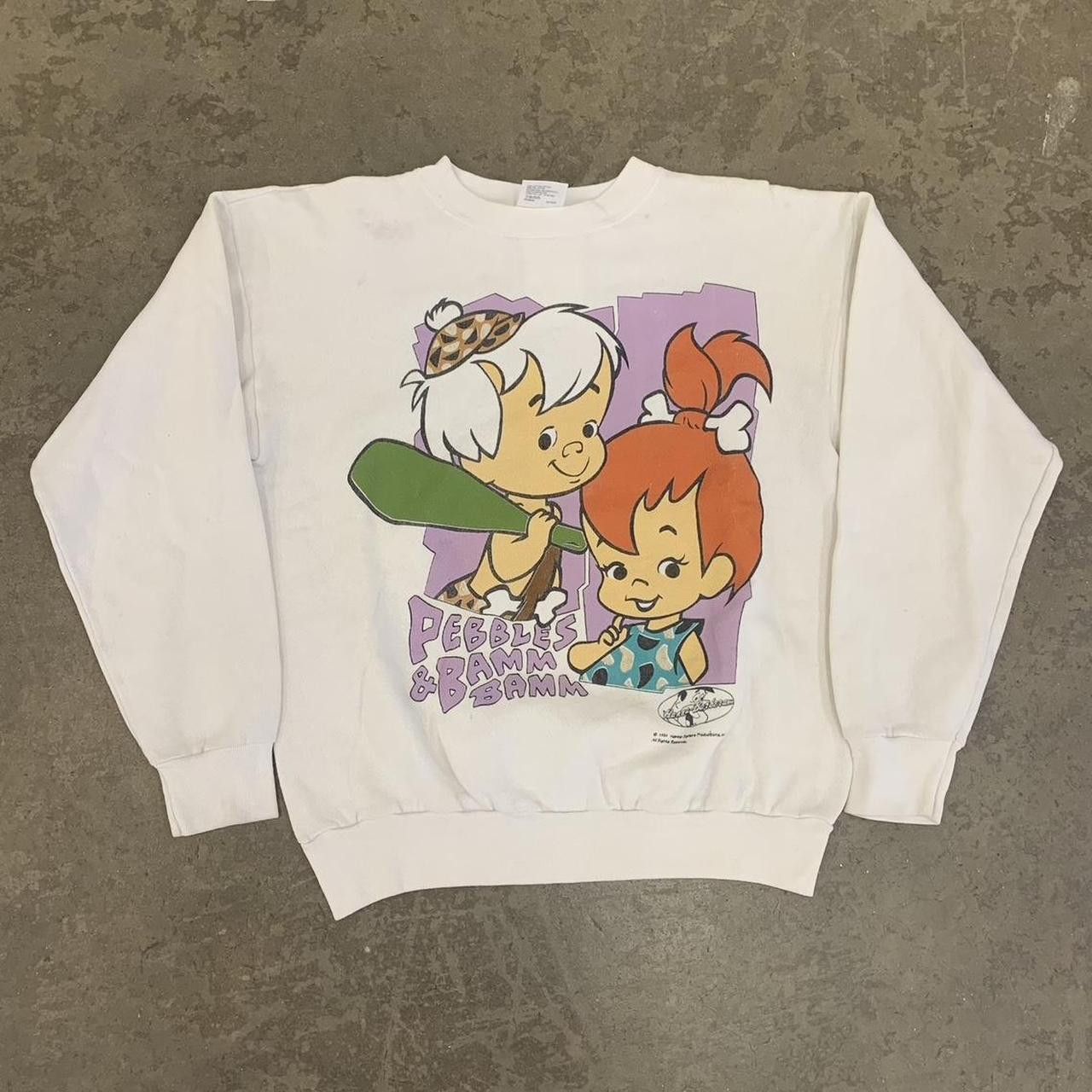 Disney × Streetwear × Vintage vintage 90s Pebbles and Bamm Bamm the ...