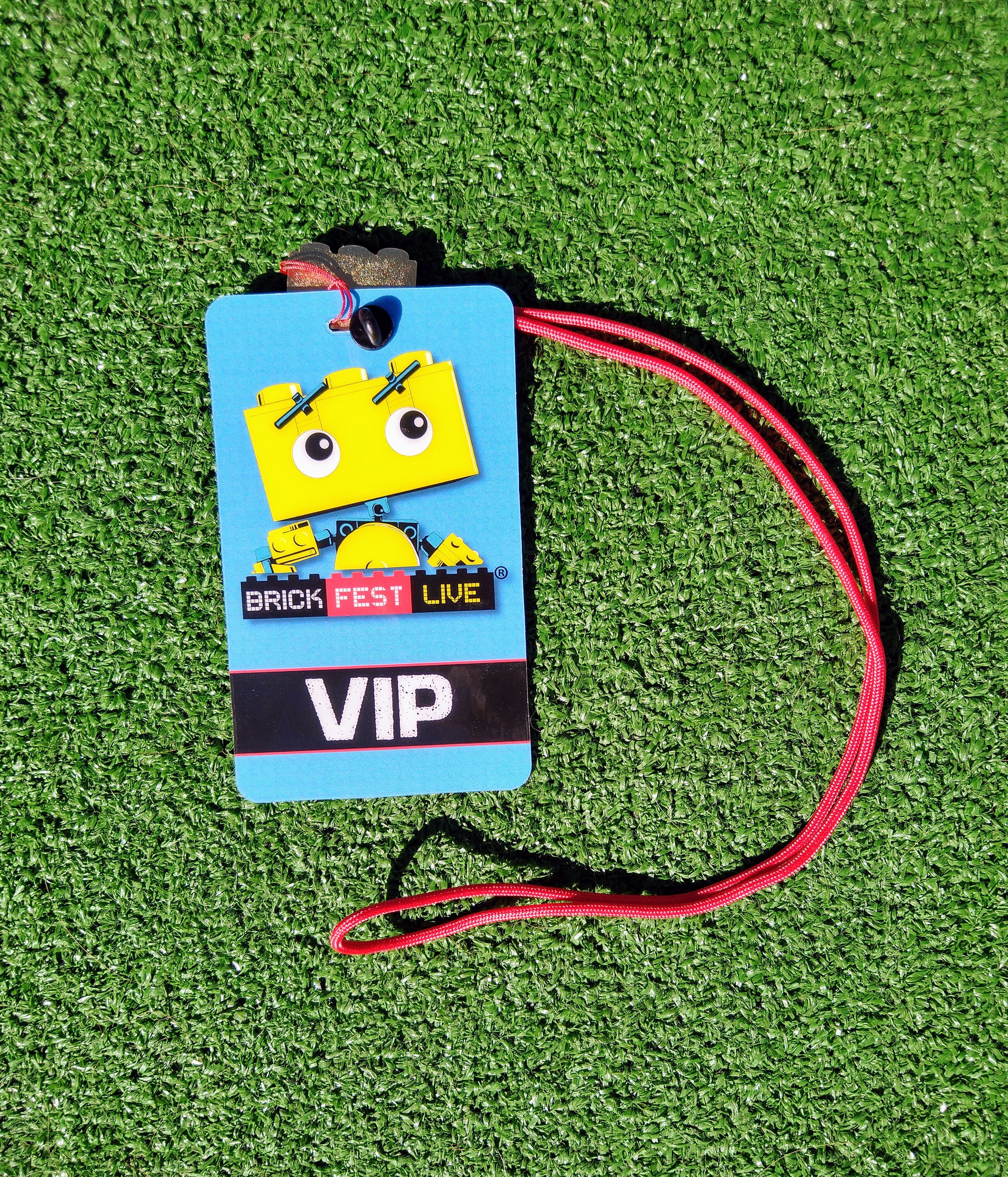 Lego LEGO VIP Brick Fest Live Exclusive Pass Lanyard+Pin 2022 | Grailed