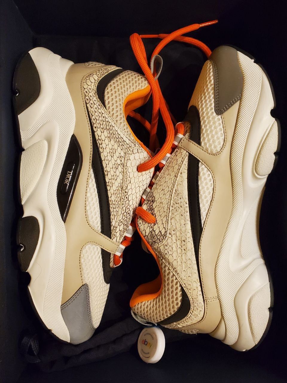 Dior Rare Christian Dior B22 Python Limited Edition Sneakers | Grailed