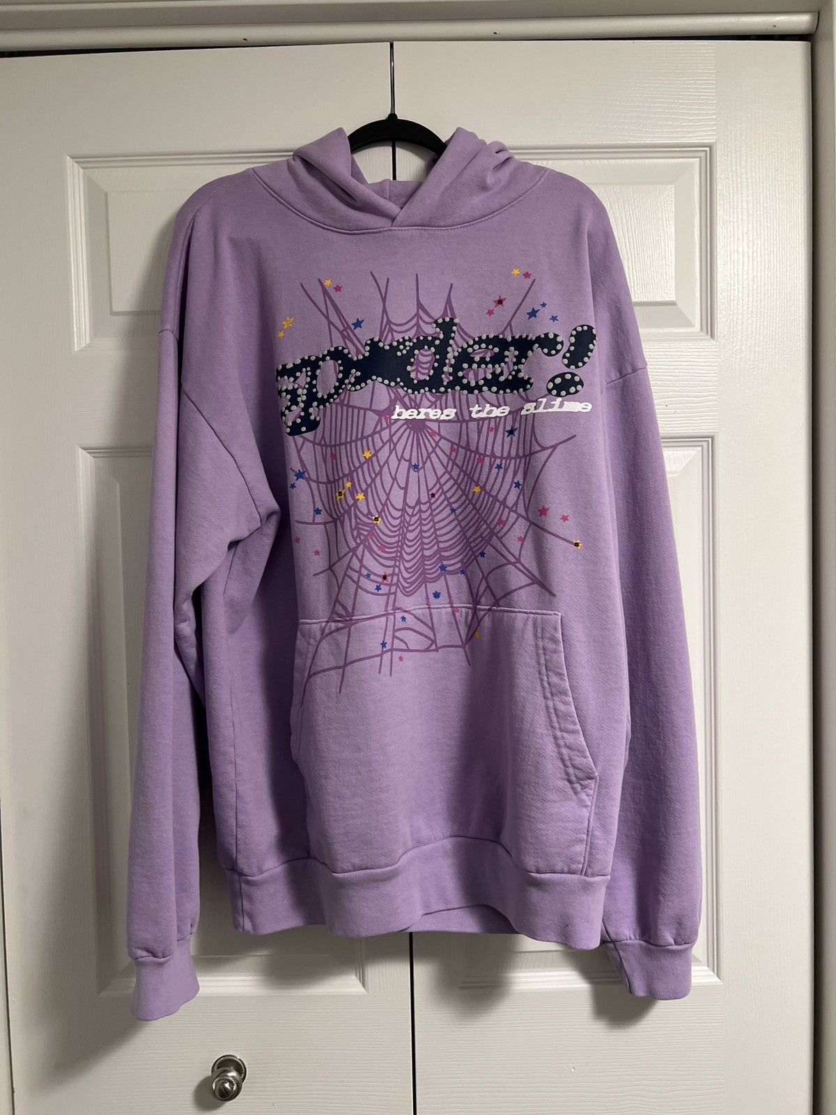 Spider Worldwide Sp5der Spider Worldwide Açaí Hoodie ‘Purple’ | Grailed