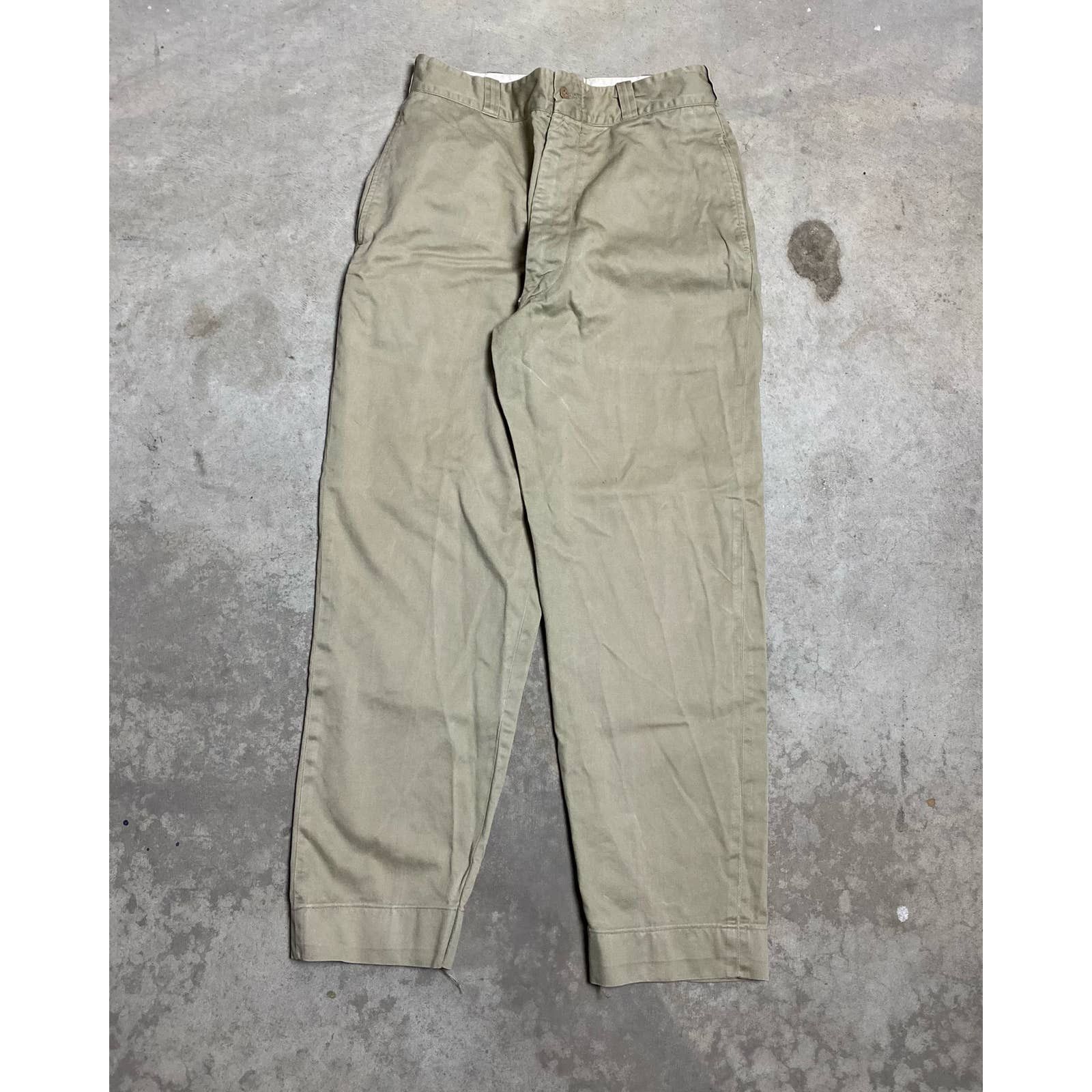 Usmc 1950s Khaki Military Dress Pants (30x28) | Grailed