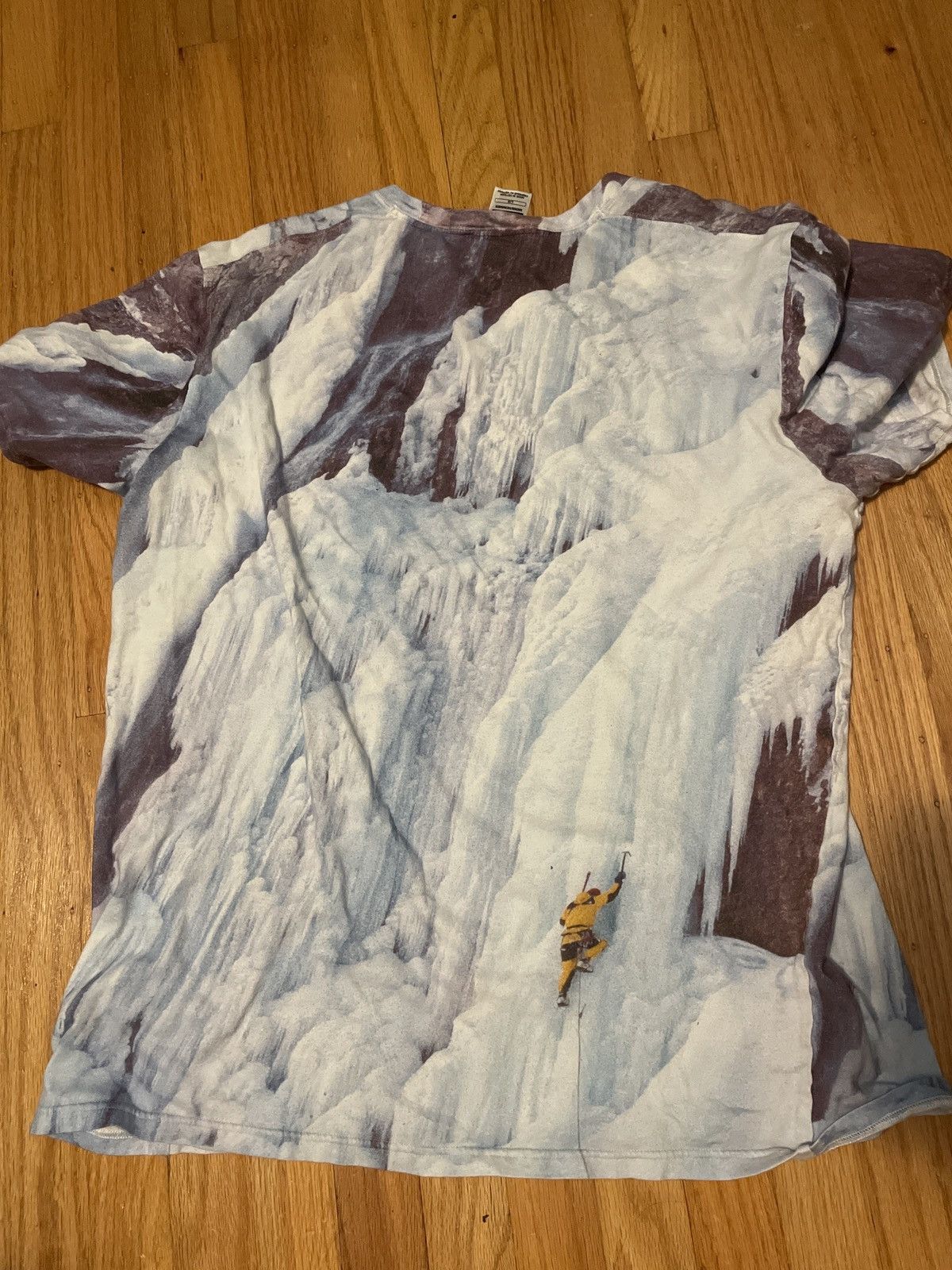 Supreme Supreme x TNF ice climber tee | Grailed