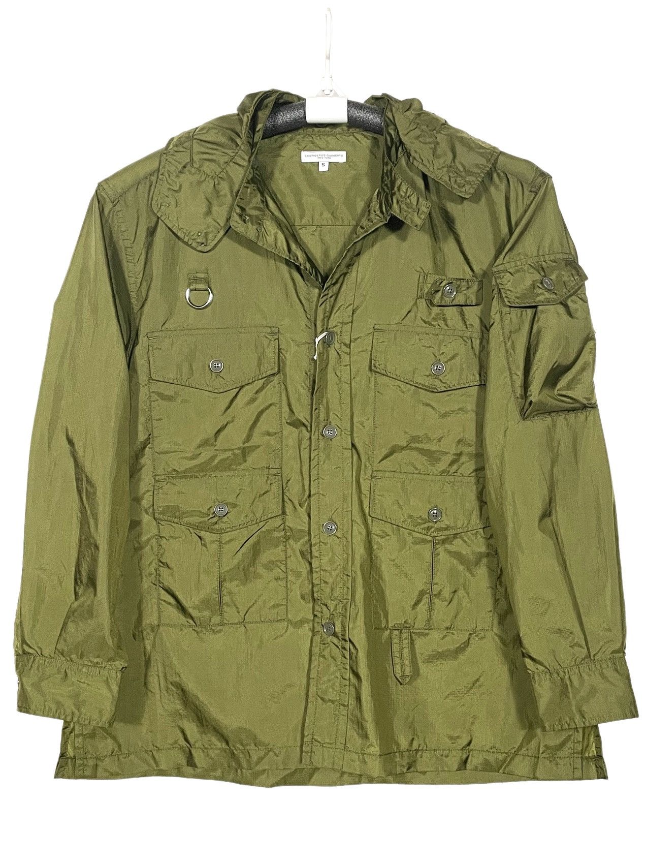 Engineered Garments Hooded Nylon Ripstop Field Jacket | Grailed