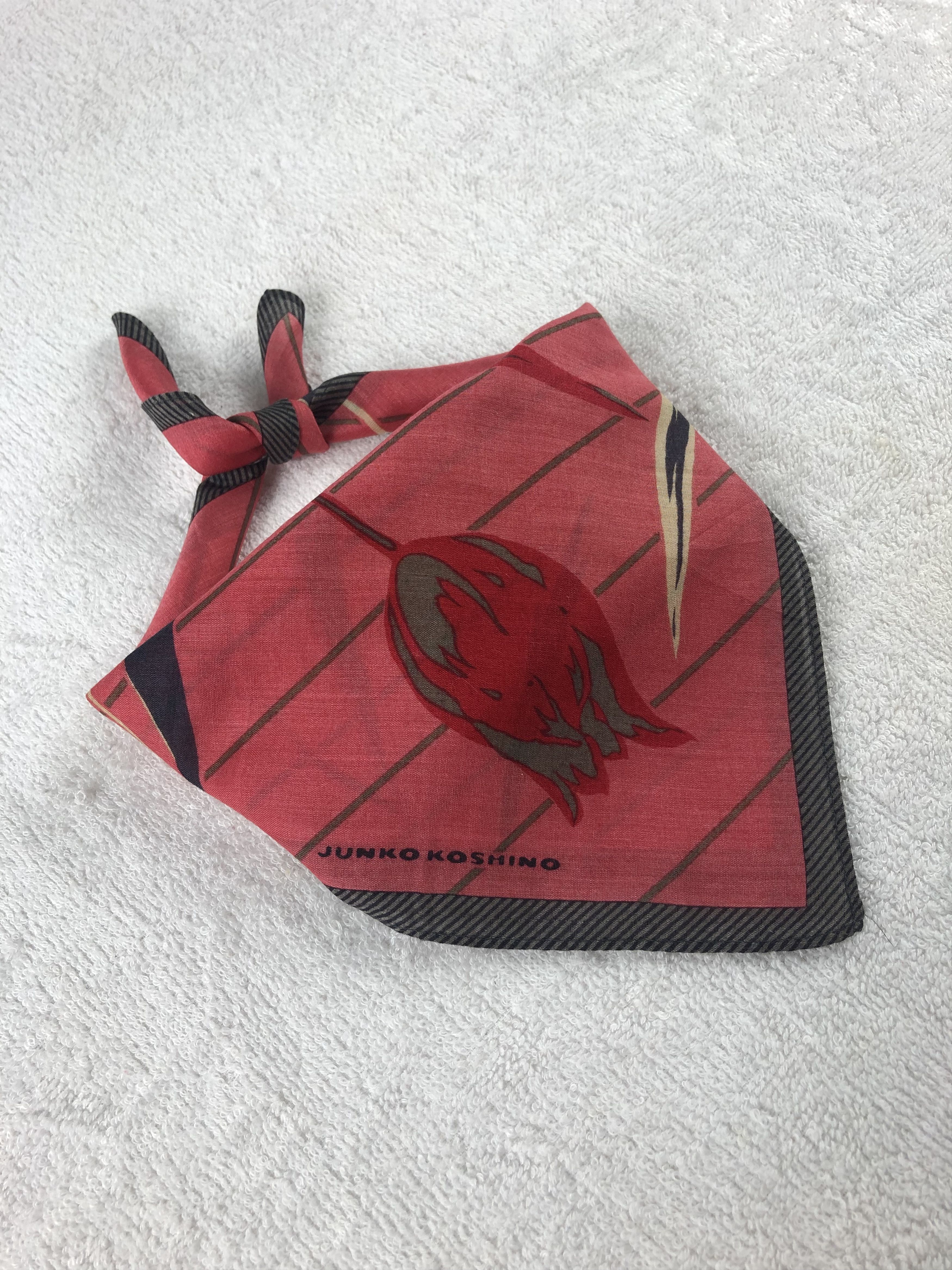 Japanese Brand Junko Koshino Handkerchief / Bandana / Neckerchief | Grailed